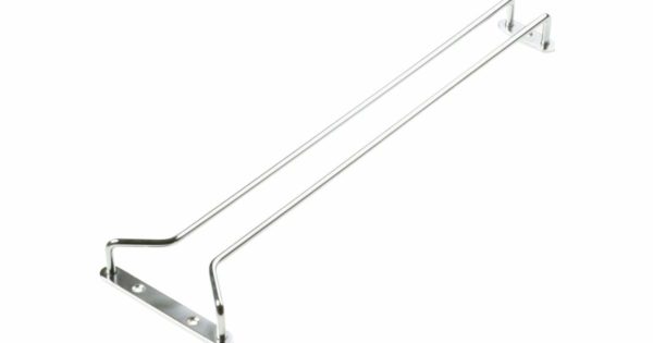 Chef Inox Glass Hanger 400mm Chrome Plate – Hiller – Hiller